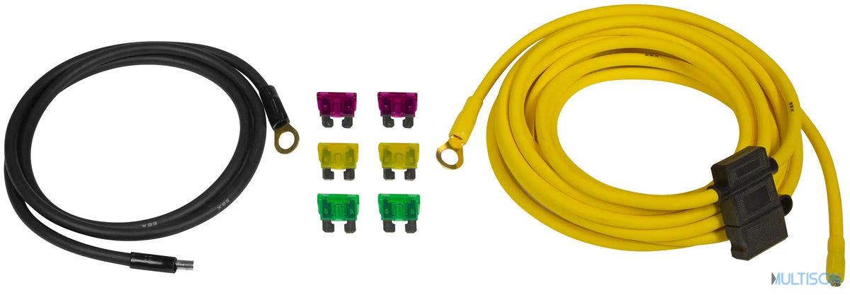 ESX DWK6 - Kit de Câblage Amplificateur 6 mm² OFC 5 mètres - – Multison.fr
