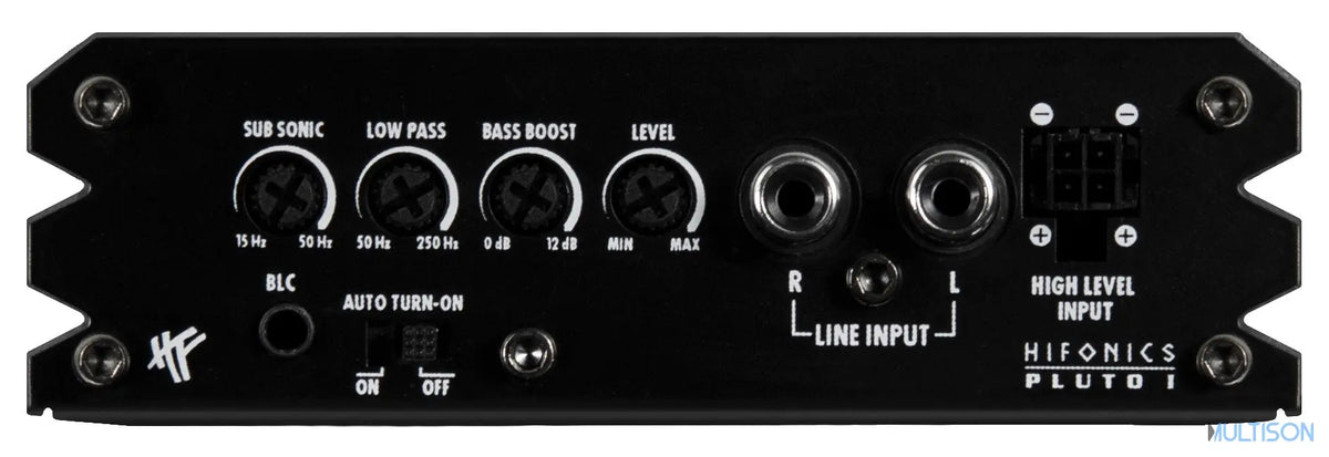 HIFONICS PLUTO I - Amplificateur Mono Numérique Class D - Multison.fr
