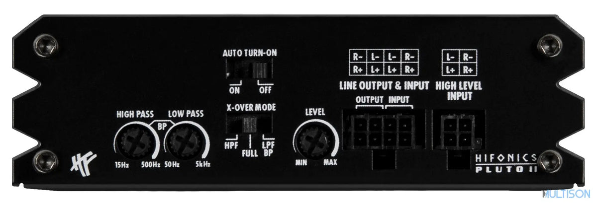 HIFONICS PLUTO II - Amplificateur Numérique Class D 2 Canaux - – Multison.fr