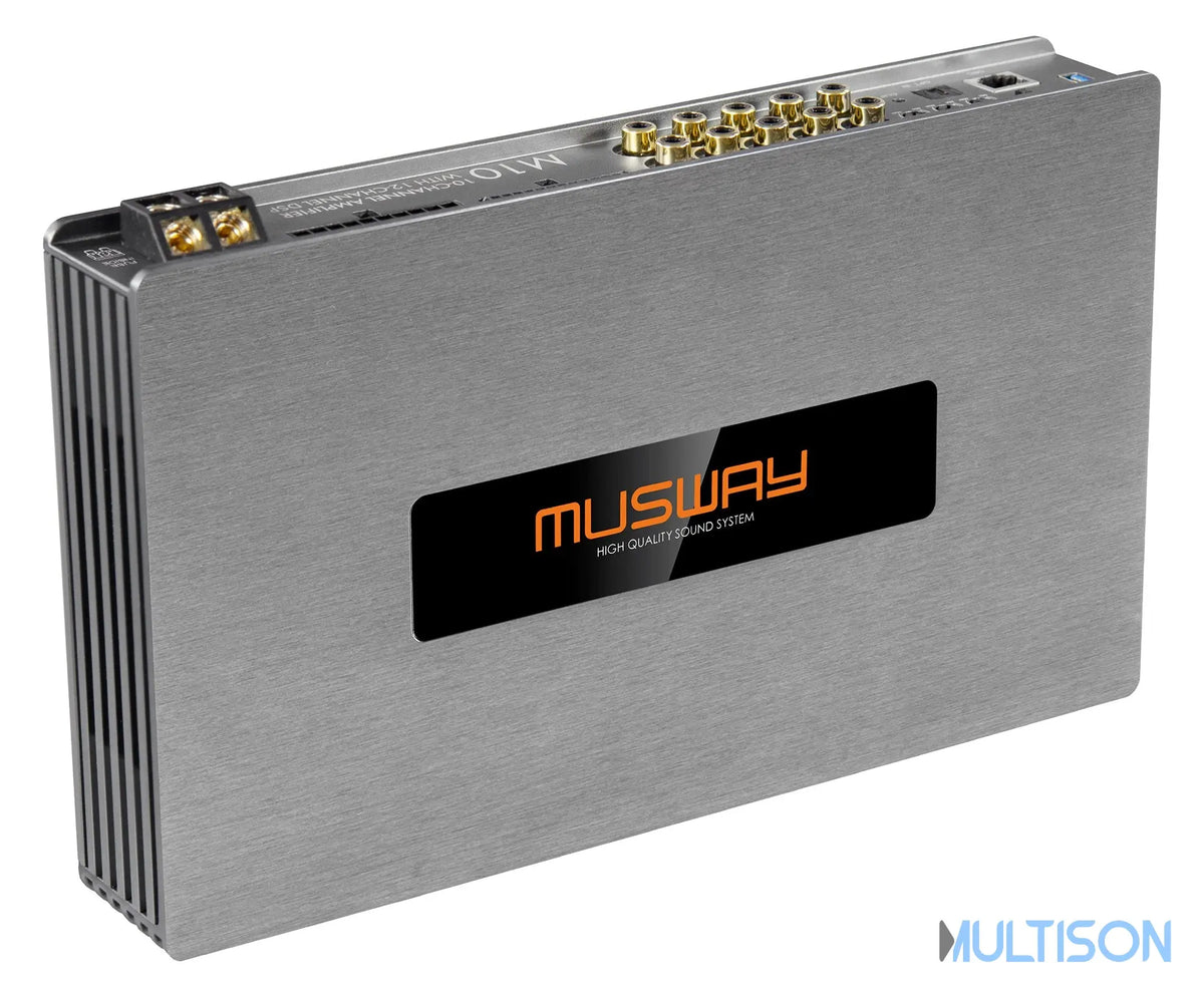 MUSWAY M10 - 10-Channel Class D Amplifier with 14-Channel DSP - – Multison.fr