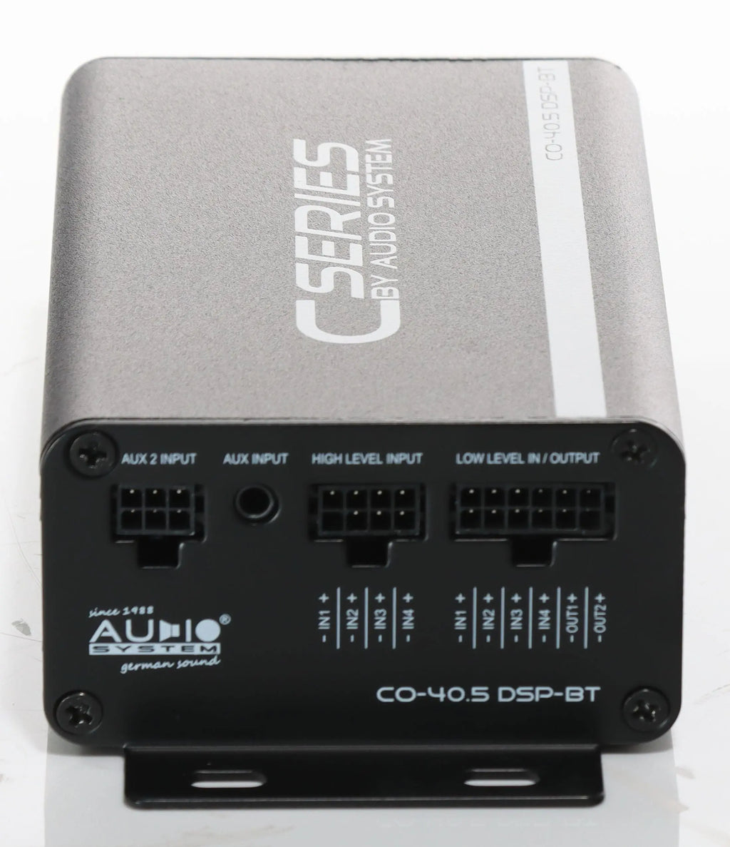 AUDIO SYSTEM CO-40.5 DSP BT – Amplificateur DSP 5 canaux avec – Multison.fr