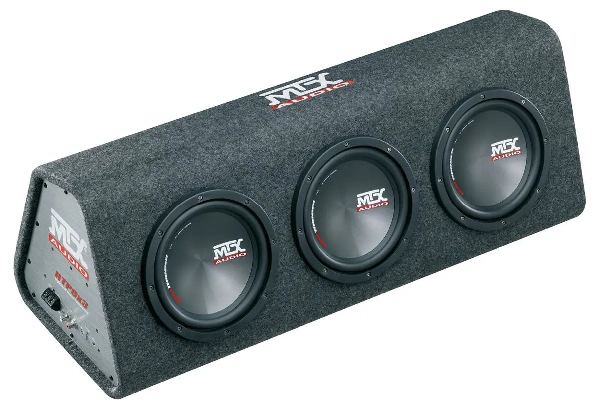 MTX RTP8x3 – Caisson actif bass-reflex triple subwoofer 20 cm – 360 W ...