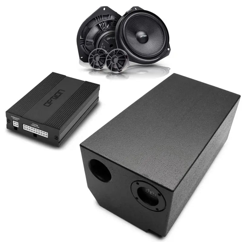 OPTION SET-313 V2 – Soundsystem complet DSP + Subwoofer + – Multison.fr