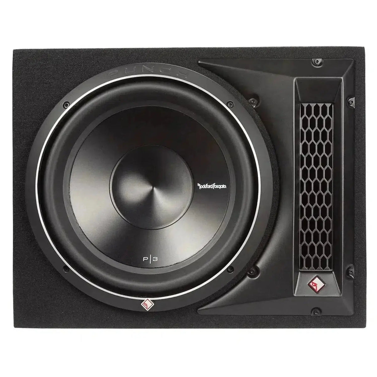 ROCKFORD P3-1X12 – Subwoofer 12" Punch P3 – 600W RMS – 1 Ohm ...